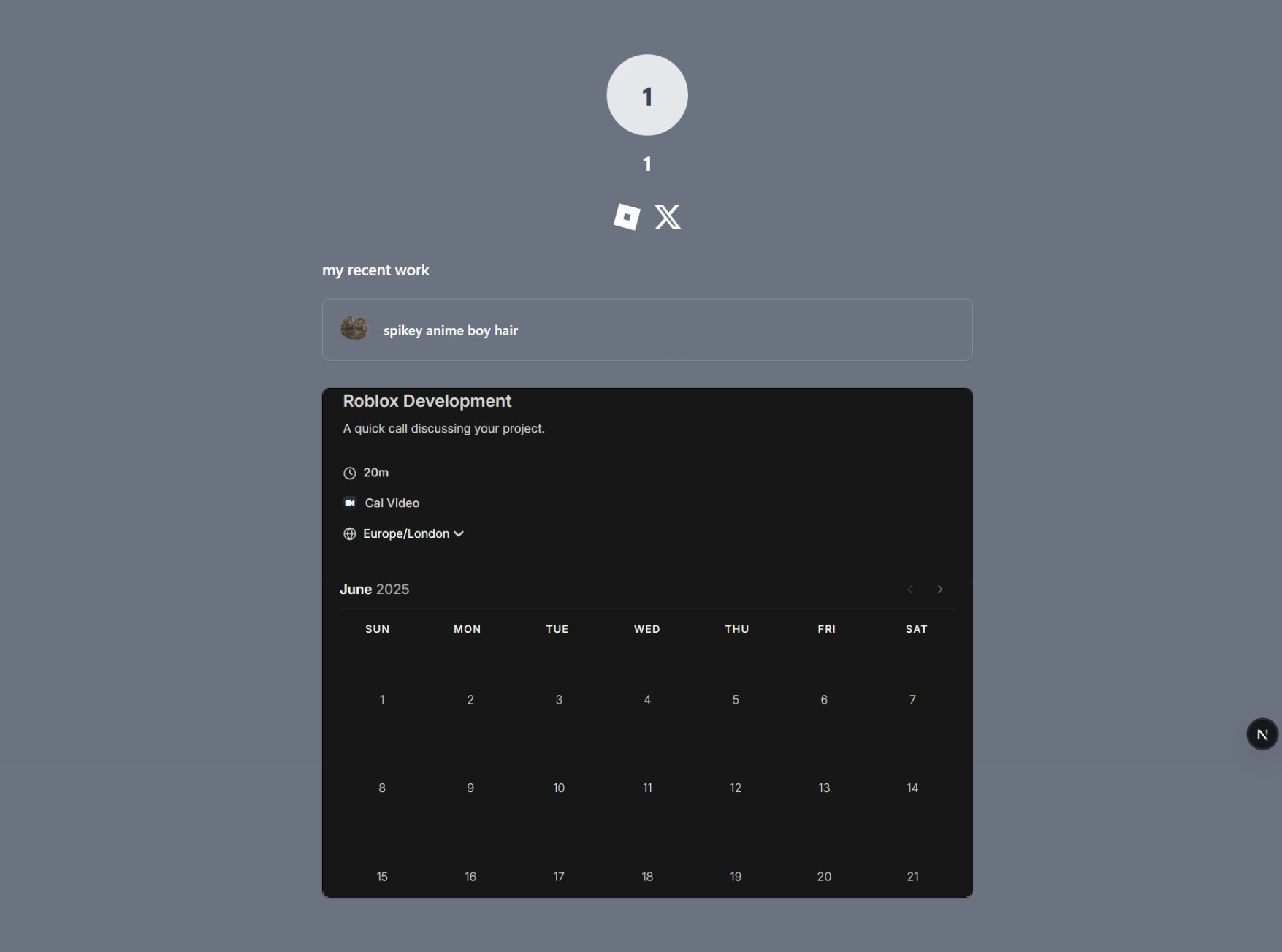Link-in-bio/portfolio tool for Roblox developers - Creations Feedback ...