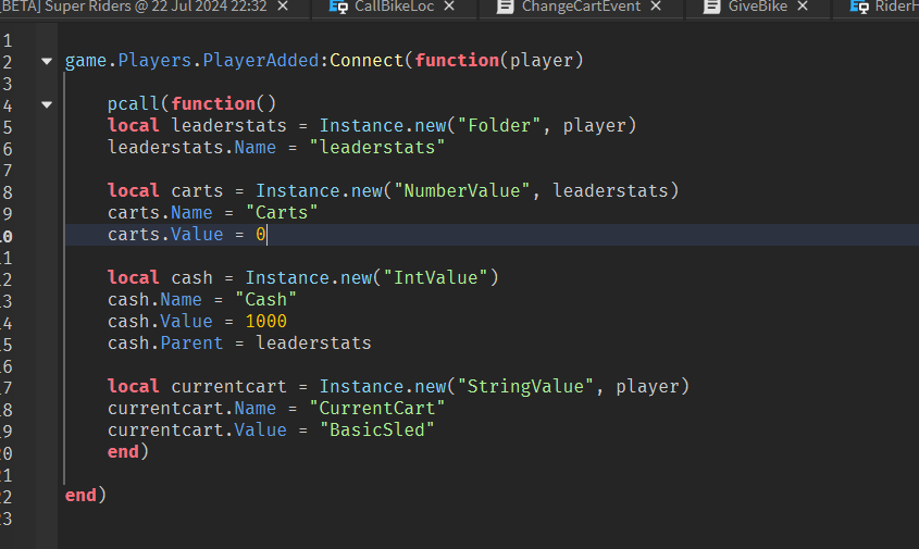 How can I store these in the datastore? - Scripting Support - Developer Forum | Roblox