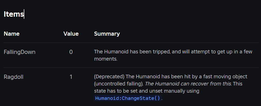 Attempting to switch Humanoid State from Freefalling - Scripting ...