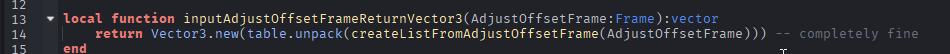Type error with vector.create - Scripting Support - Developer Forum ...