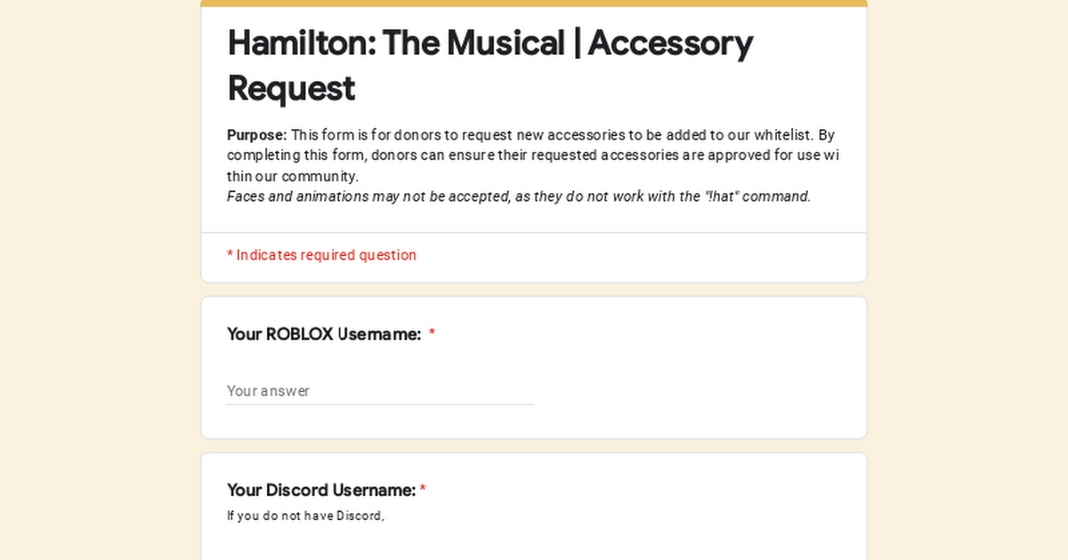 Hamilton: The Musical [INSPIRED] | Whitelisted Accessories - Bulletin ...