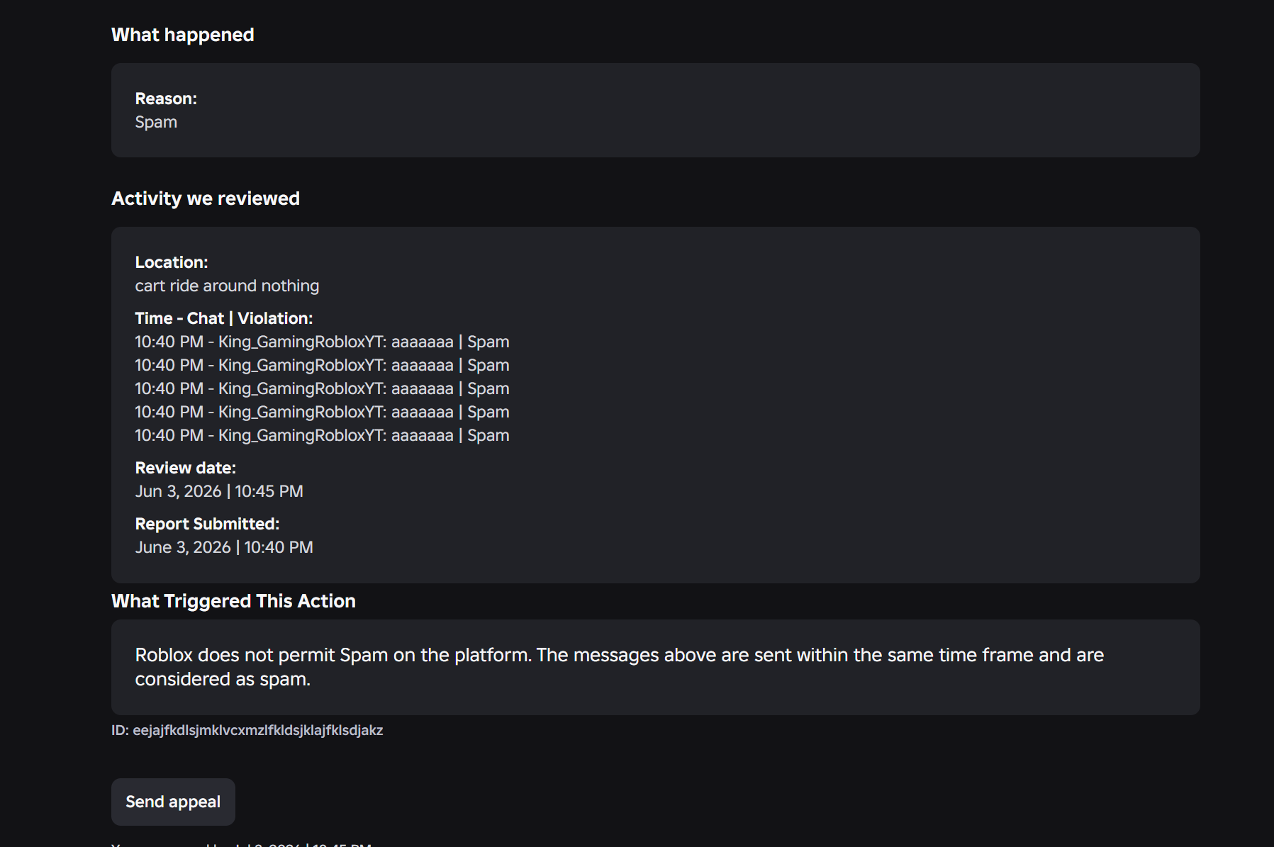 Improve Transparency for Text Chat Moderation Actions - Website ...
