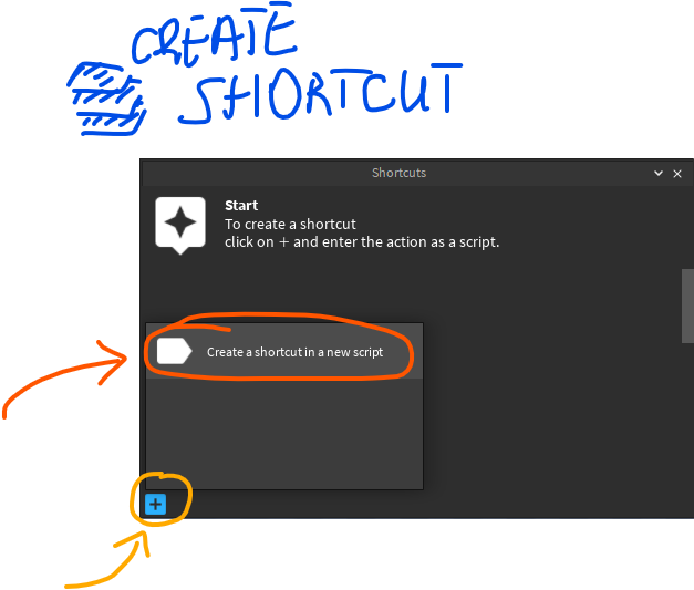 Shortcuts - Creating and Saving Internal Script Commands | Plugin - Community Resources ...