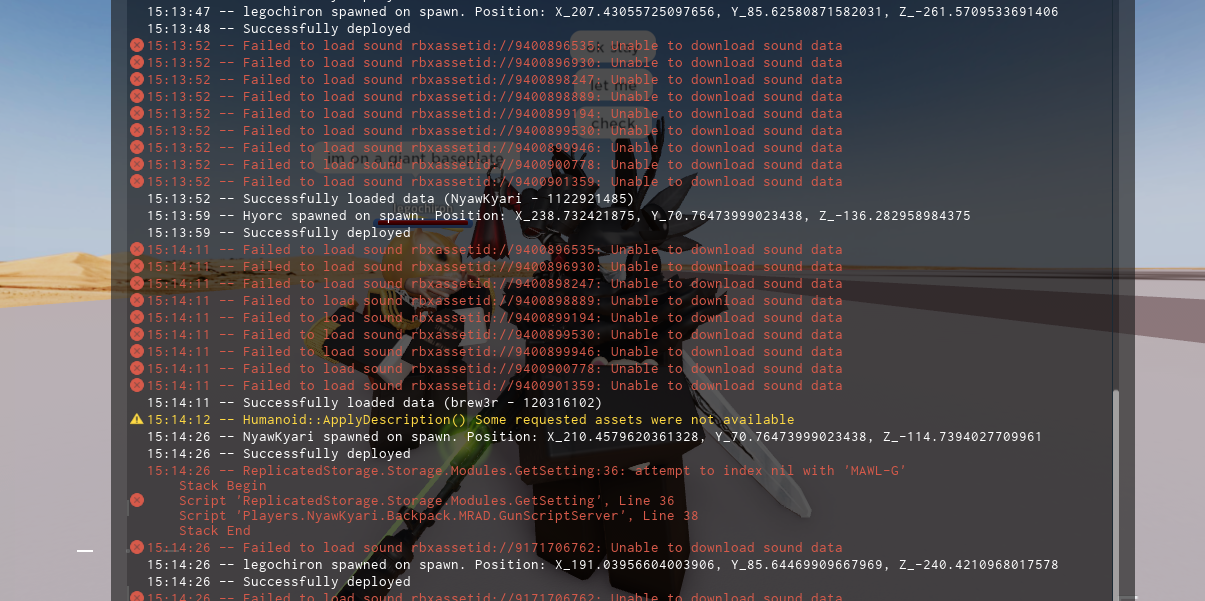 Player Characters Mysteriously Don't Teleport - Scripting Support - Developer Forum | Roblox
