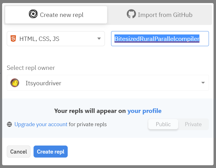 How to create and host a portfolio website for free with Replit and ...