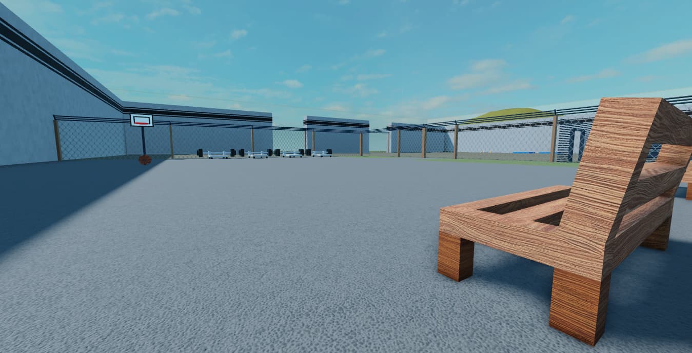 Feedback on my prison yard - Creations Feedback - Developer Forum | Roblox