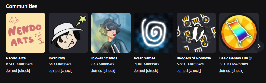 Cannot see group role on profiles - Roblox Application and Website Bugs ...