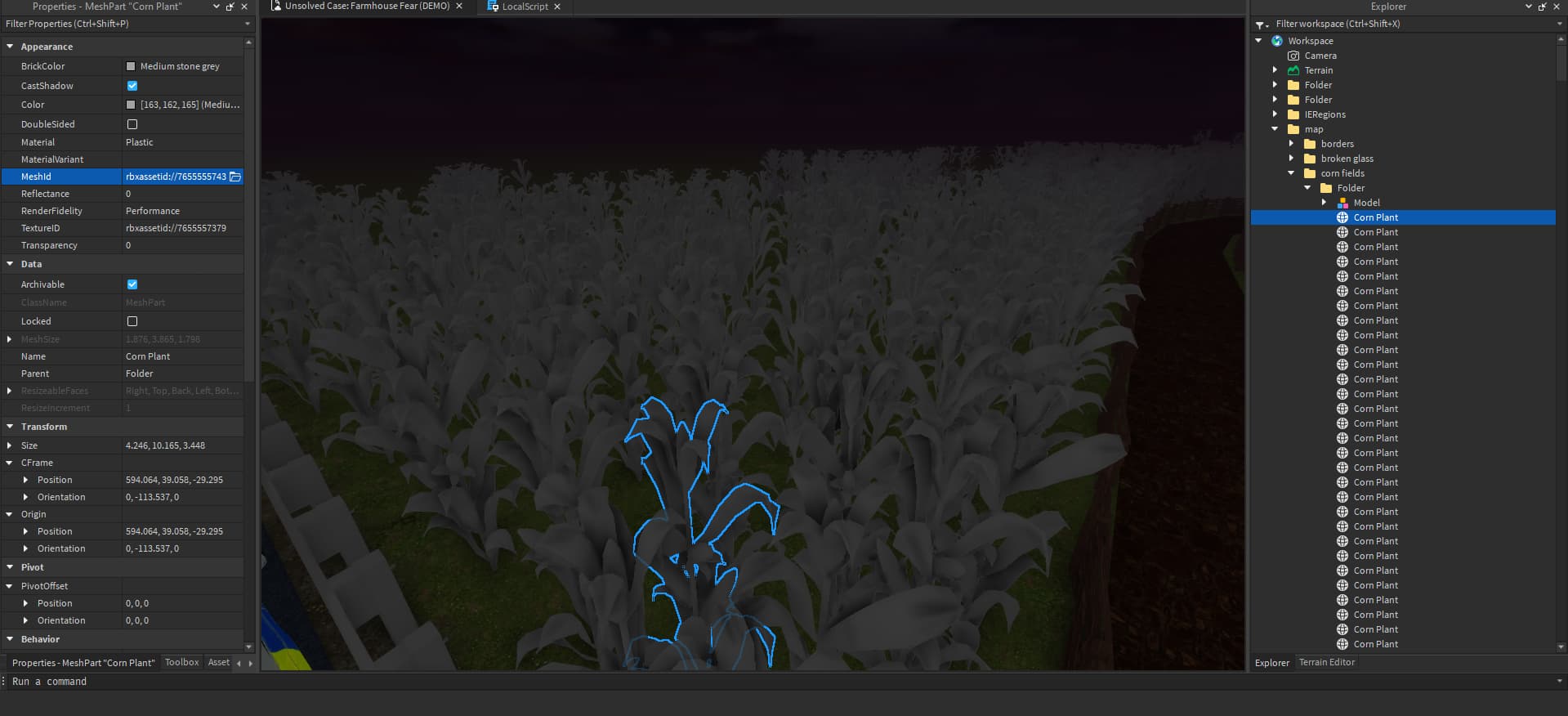 The corns that i placed on my map many months ago just lost their ...