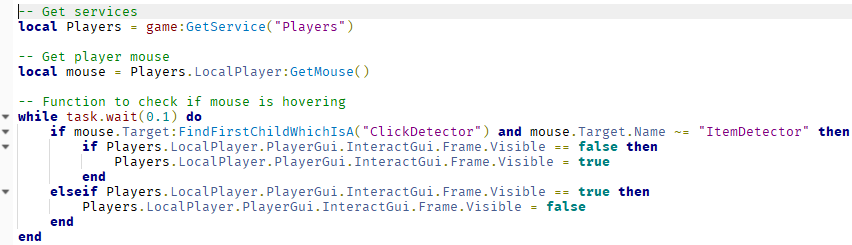 mouse.Target function not working as intended - Scripting Support - Developer Forum | Roblox