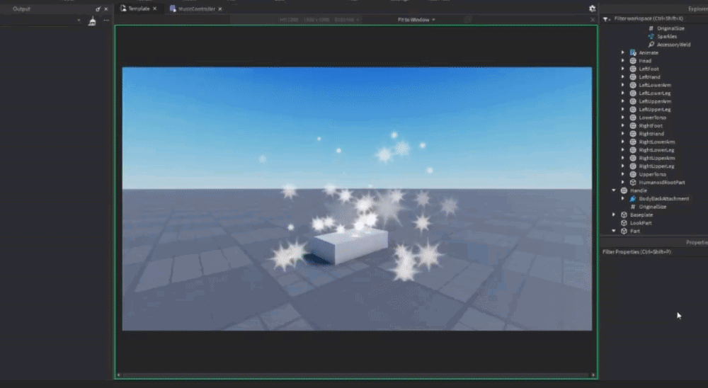Sparkles are emitted again on the part - Engine Bugs - Developer Forum ...