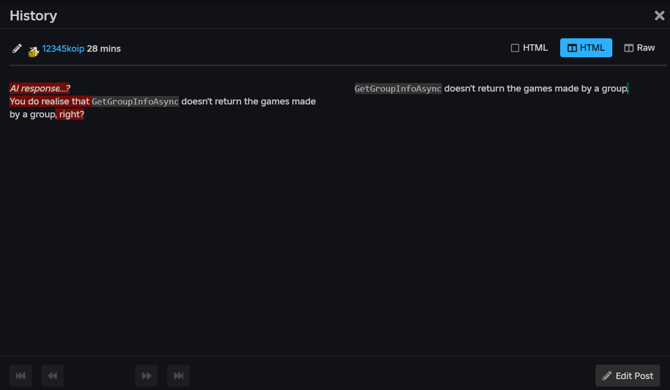 Get Group Games - Scripting Support - Developer Forum | Roblox