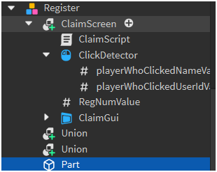 Making my own register! I need a bit of help - Scripting Support ...