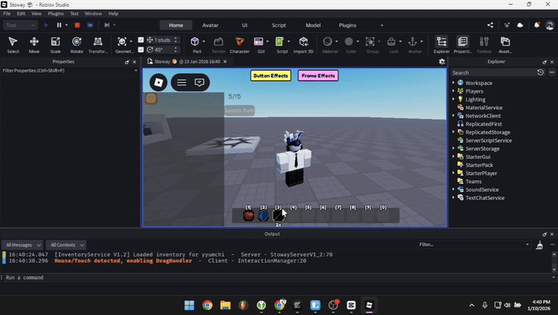 [Stoway] Modular Inventory/Hotbar system - Community Resources ...