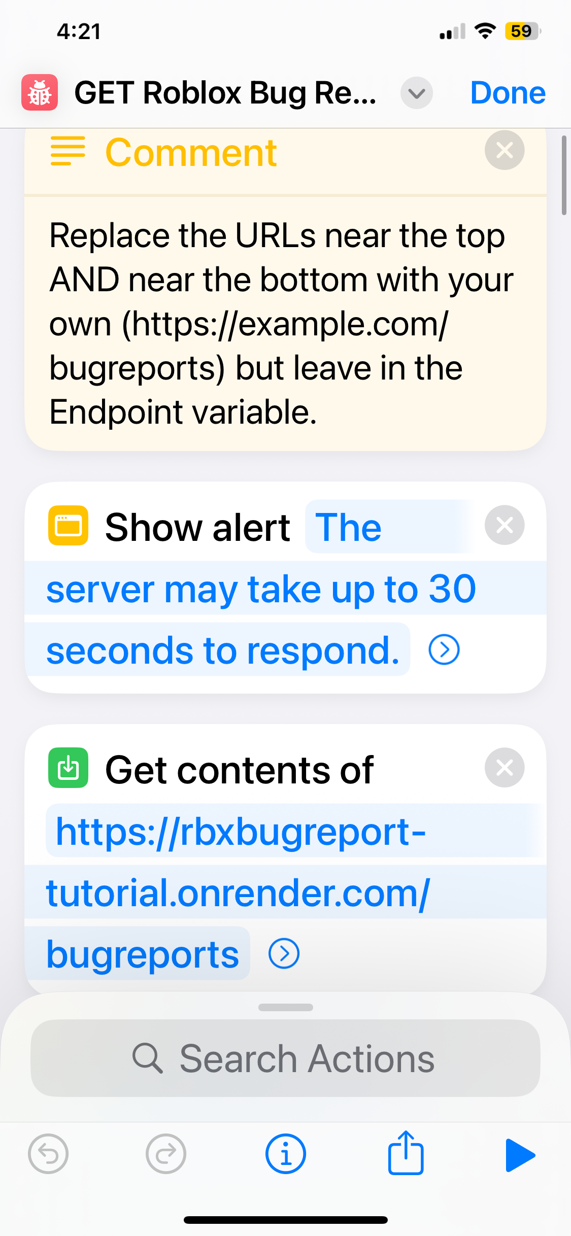 Creating a Bug Report "Notifier" With iOS Shortcuts! - Community ...