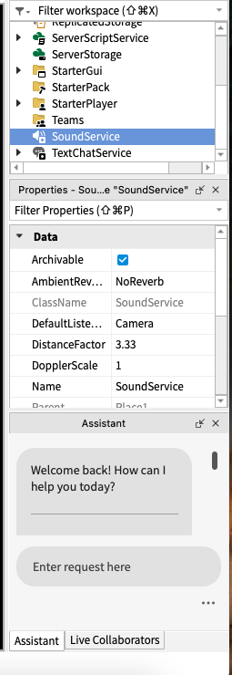 Rain sound on/off button - Scripting Support - Developer Forum | Roblox