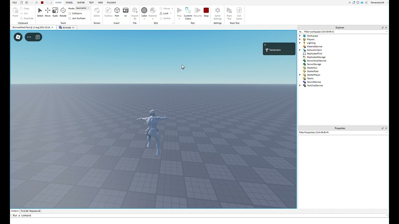 Help with skinned mesh Jump animation - Art Design Support - Developer Forum | Roblox