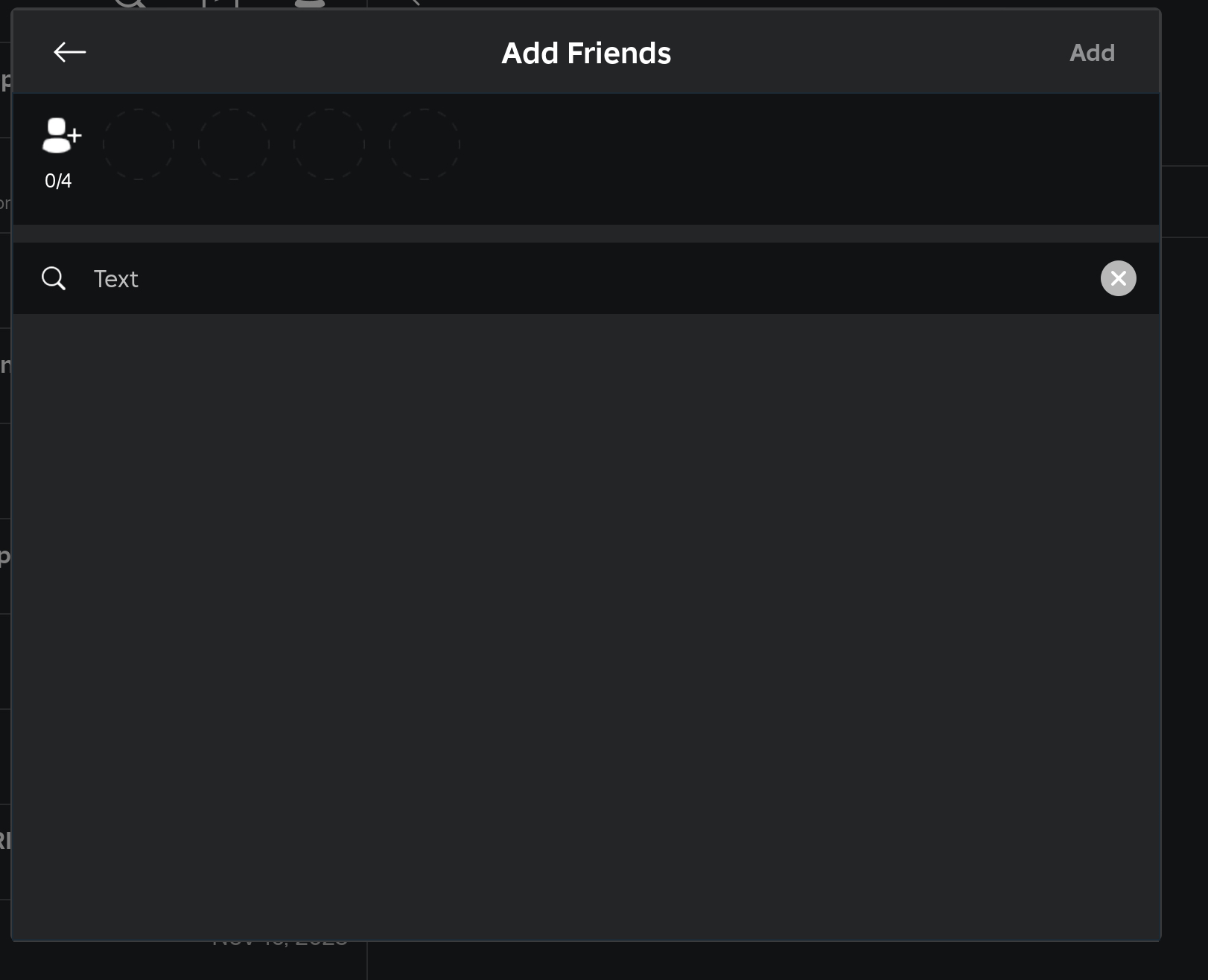 Clear button for friend selection search bar has very low contrast ...