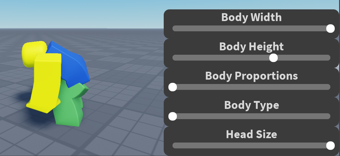 Custom Skinned MeshPart R15 Bundle, Avatar Scaling Issues - Building Support - Developer Forum ...