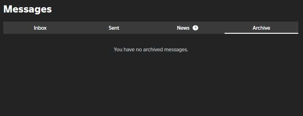 Roblox achieving messages deletes them - Roblox Application and Website ...