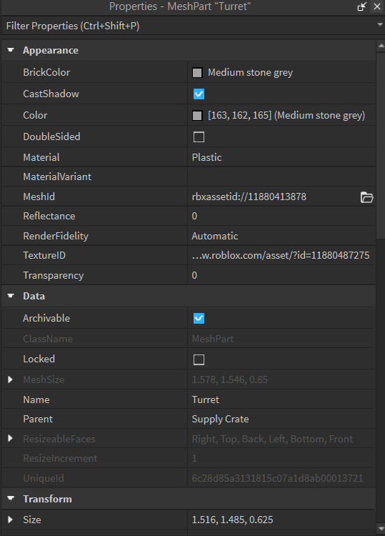 Tower defense game wont place correctly with specific mesh - Scripting Support - Developer Forum ...