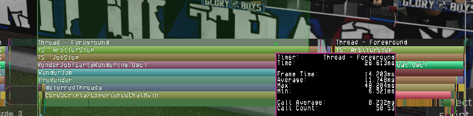 CoreScripts/ExperienceChatMain causing enormous lag - Roblox Application and Website Bugs ...