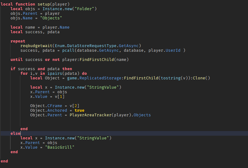 DataStore for object positions and objects in inventory - Scripting ...