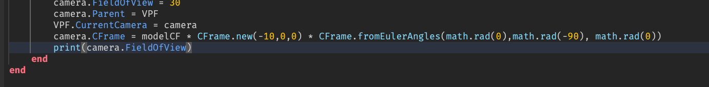 Hey, I need a little help with cameras with viewport frames - Scripting Support - Developer ...