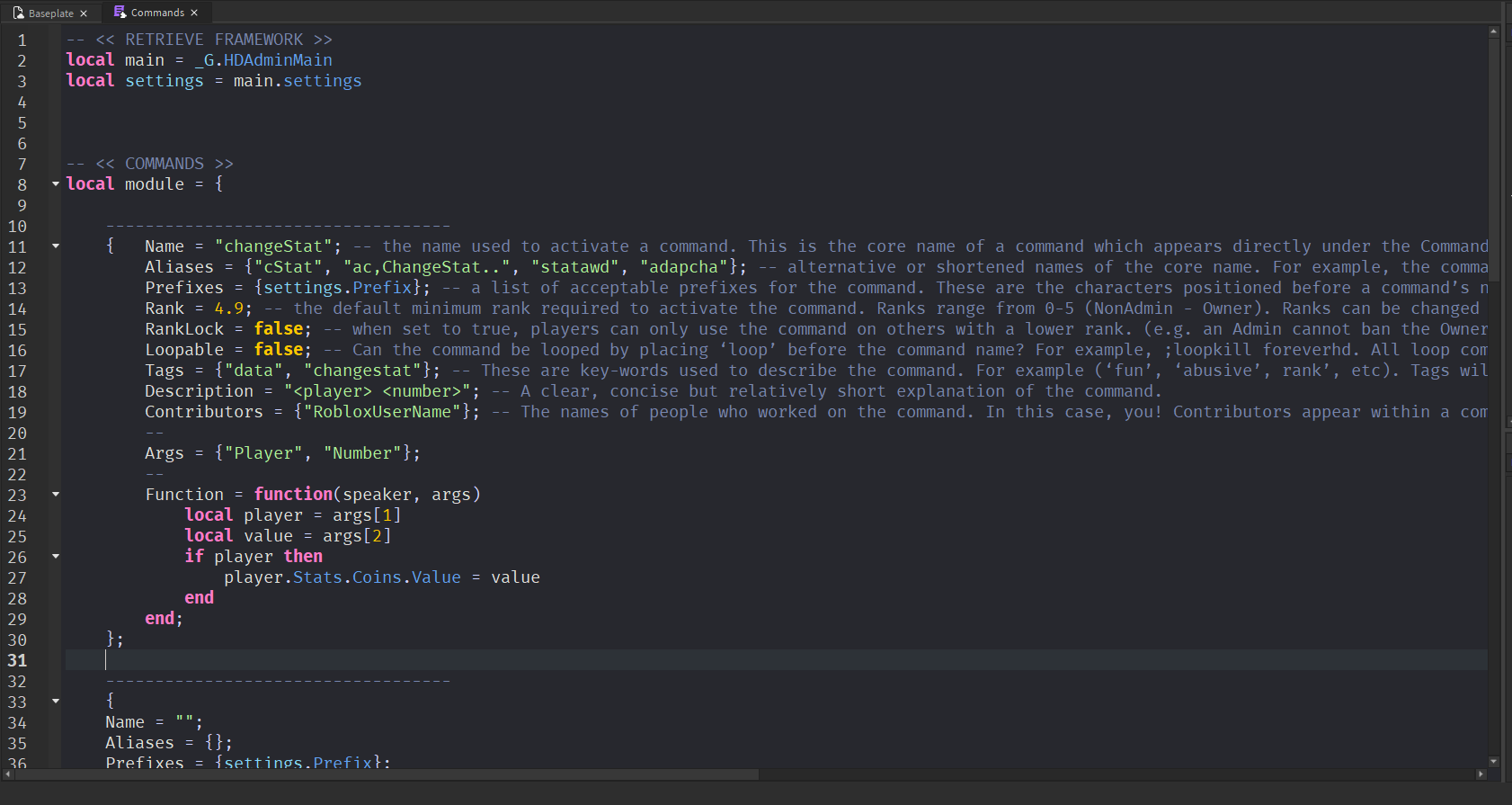 How to add commands to specific rank in HD Admin? - Game Design Support - Developer Forum | Roblox