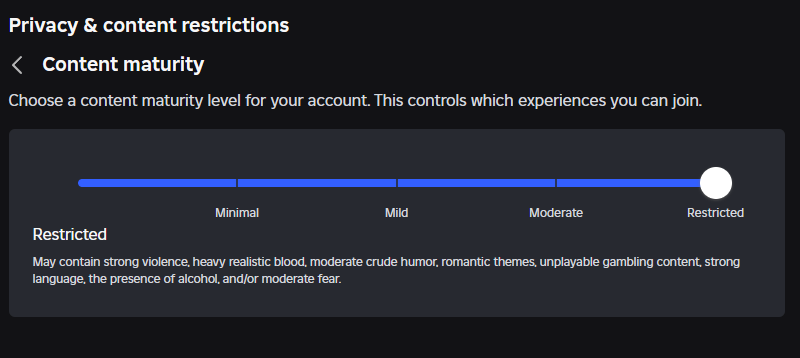 Unable to join 17 / 18+ games while being verified - Roblox Application ...
