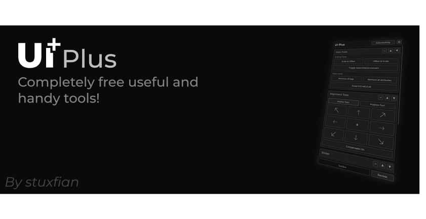 (free) UI Plus - UI Plugin with alot of features for roblox - Community ...