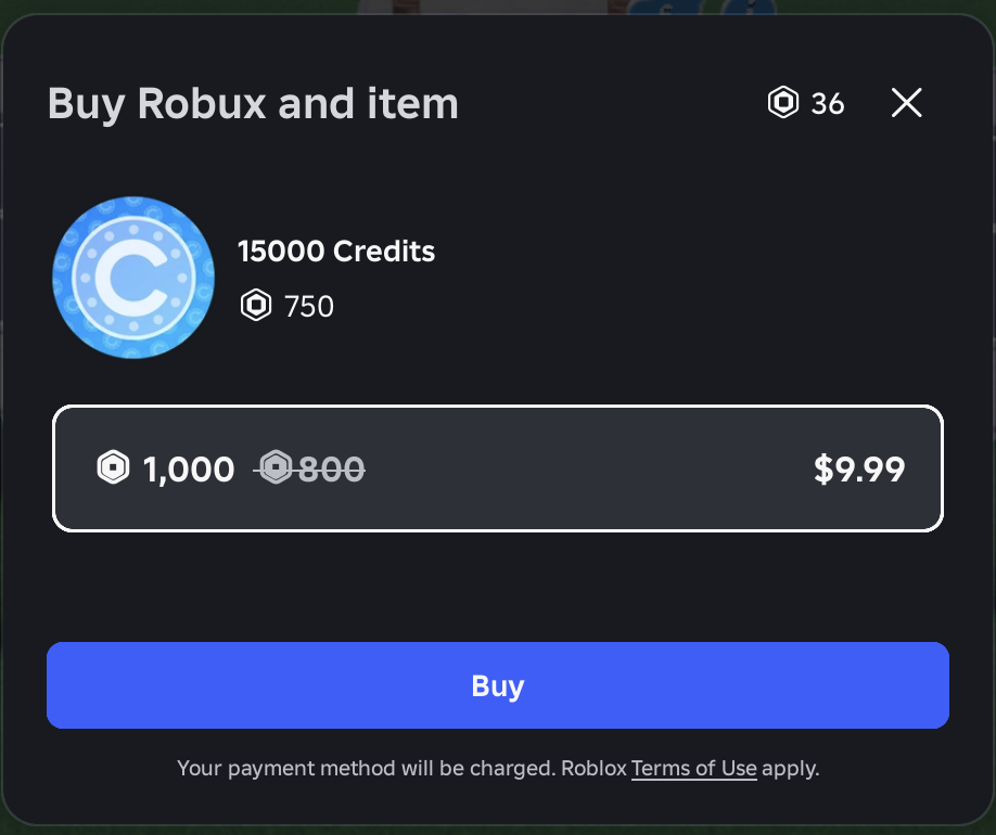 Buy Robux and item purchase loading circle has poor contrast - Roblox ...