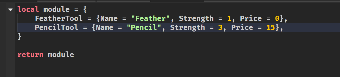 Using 'ipairs' on a table without an array part is likely a bug ... Using 'ipairs' on a table without an array part is likely a bug ...