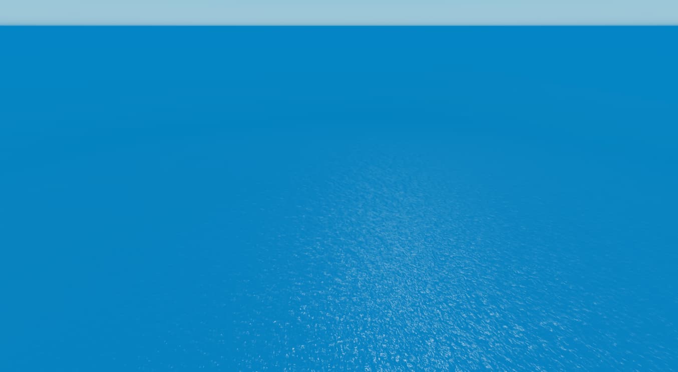 How can I make my ocean look more infinite - Building Support ...