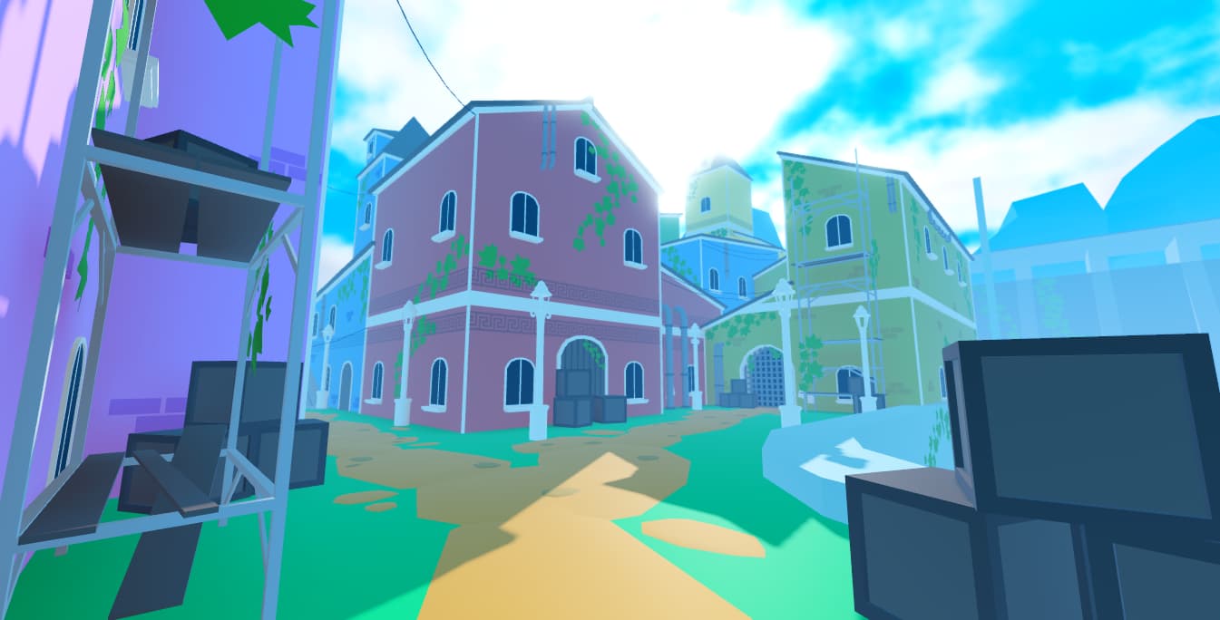 Low-poly lobby for my round-based fighting game! - Creations Feedback ...