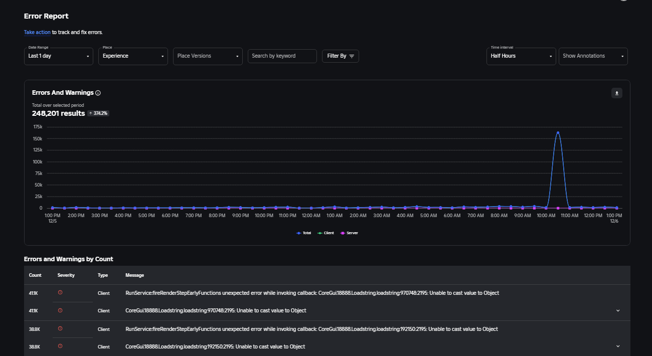 VR gamers causing these errors on their client? - Scripting Support - Developer Forum | Roblox