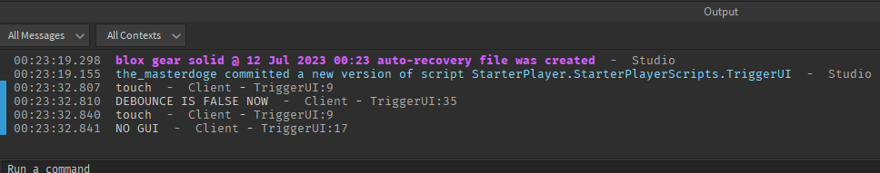 How Do I Make Sure That The Script Only Clones The Ui Whenever It Isnt Opened Scripting 