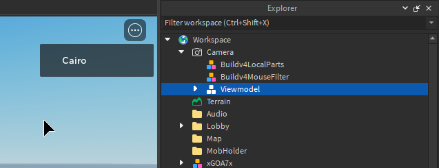 Viewmodel Positioning below the World? - Scripting Support - Developer Forum | Roblox