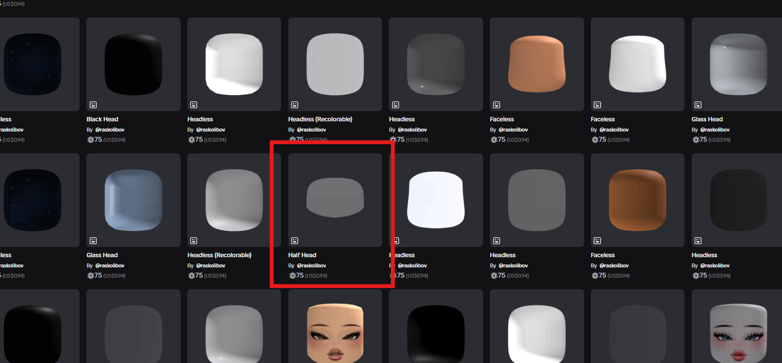 Dynamic Heads Bypassing Invisibility - Page 3 - Catalog Asset Bugs ...