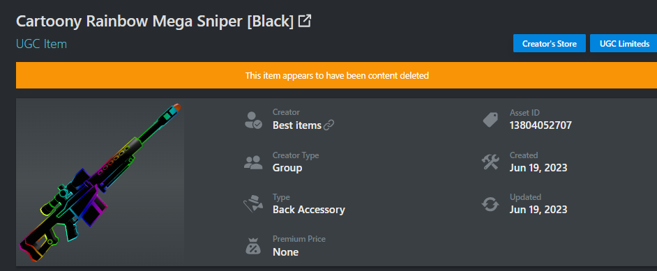 UGC Moderation FAR too Strict on Weapons/Guns - Website Features ...