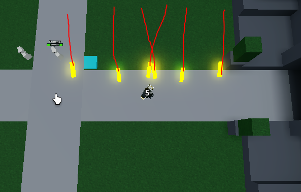 Projectile angling a bit left or right when Jumping and holding a or d ...