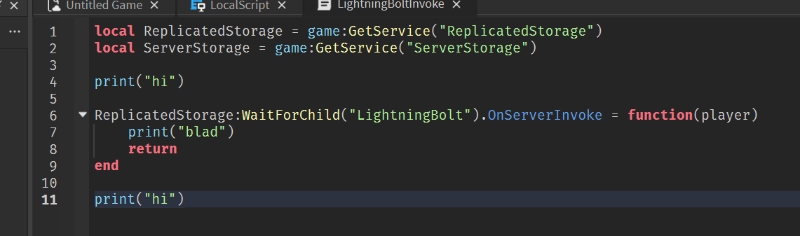 :InvokeServer doesn't work - Scripting Support - Developer Forum | Roblox
