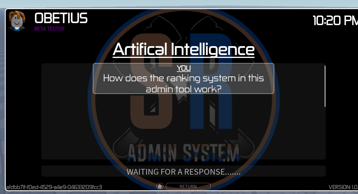 SRX Admin System | A FREE Modular, Unobfuscated, & Advanced Admin System - Community Resources ...