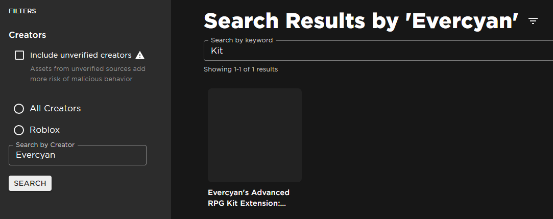 Game Assets desperately need improved search filtering - Website ...