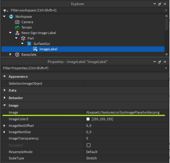 How To Create Neon Signs using an Image or Text Label - Roblox Staff ...