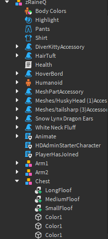 [SOLVED] How do I change players part color? - Scripting Support ...