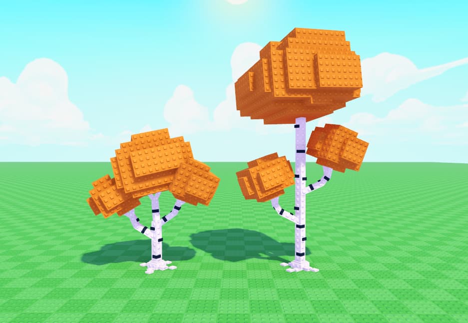 Stud birch trees - Creations Feedback - Developer Forum | Roblox