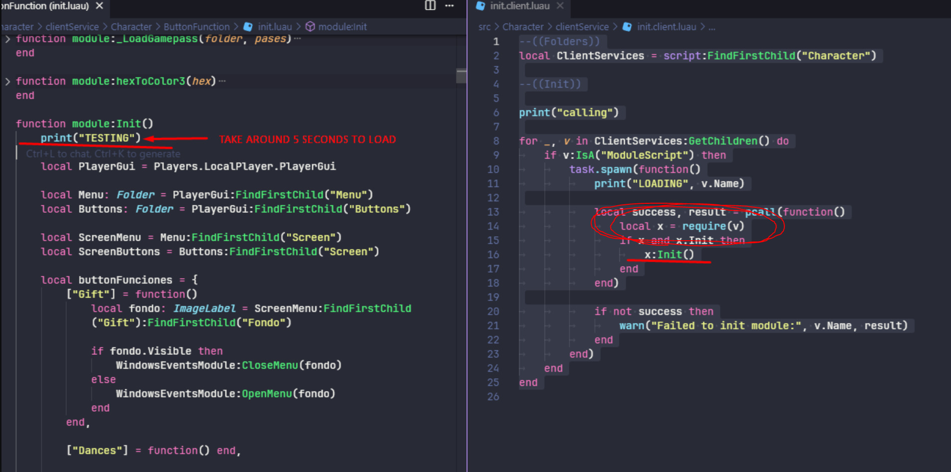 Module Require Take Long Time Load Scripting Support Developer Forum Roblox