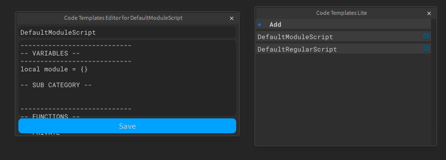 Code Templates - Easily Apply Templates to Your Scripts - Page 2 ...