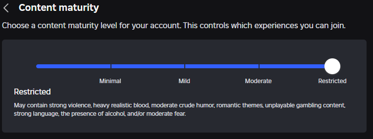 "This experience is restricted" when attempting to join public games ...