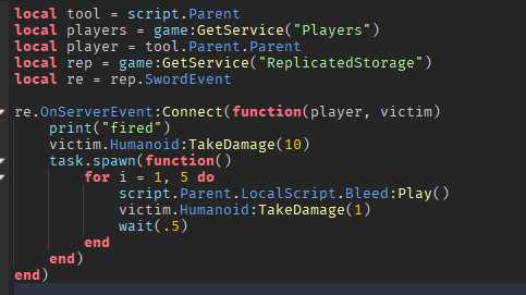 Remote event from replicatedstorage tool not being fired? - Scripting Support - Developer Forum ...